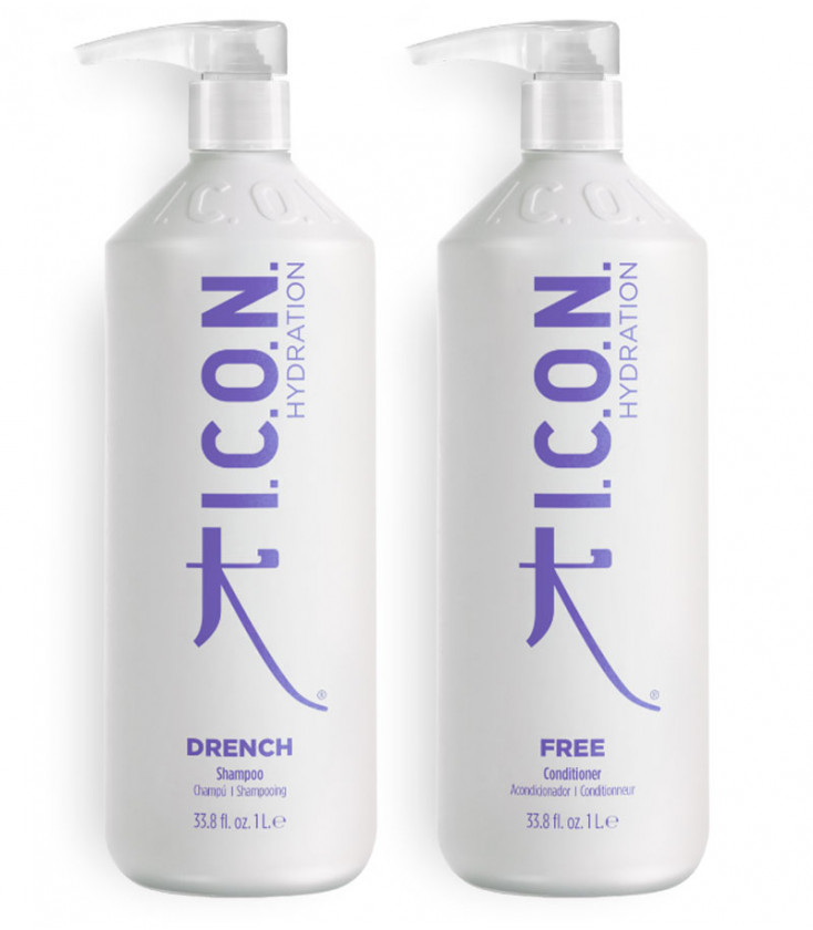 ICON Hidratación para cabello seco | Drench, Free e Inner